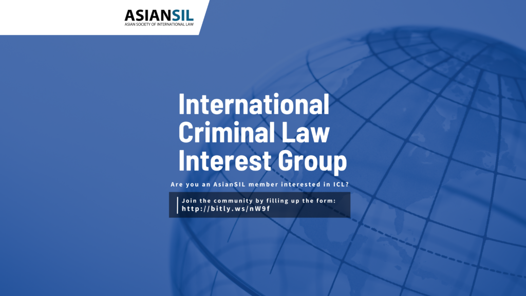 International Criminal Law Interest Group — UP College of Law