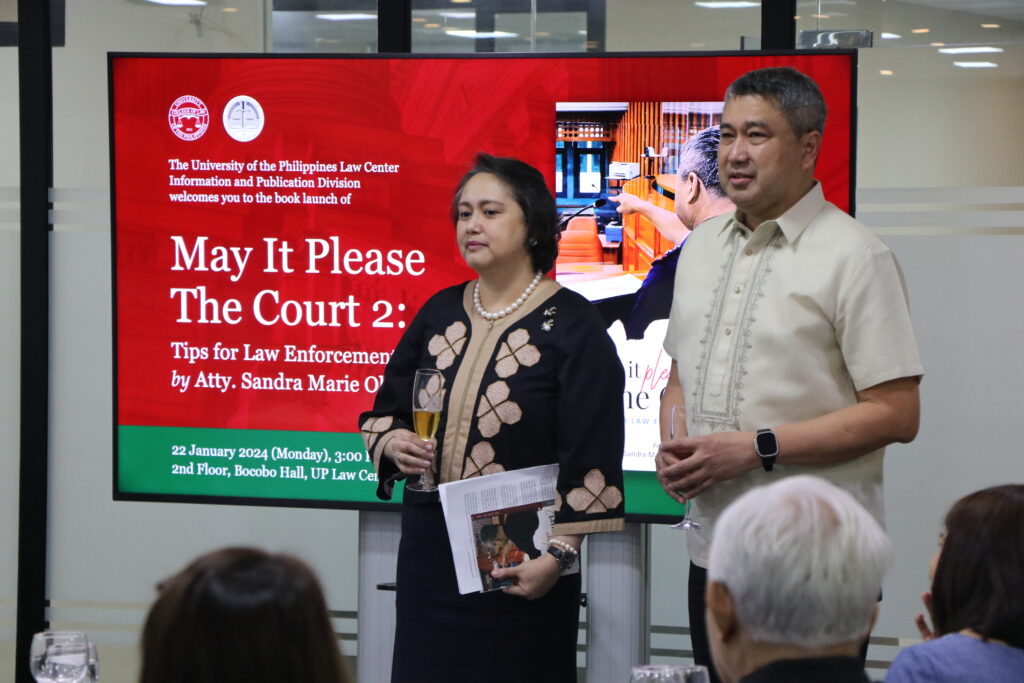May It Please the Court 2 Tips for Law Enforcement — UP College of Law
