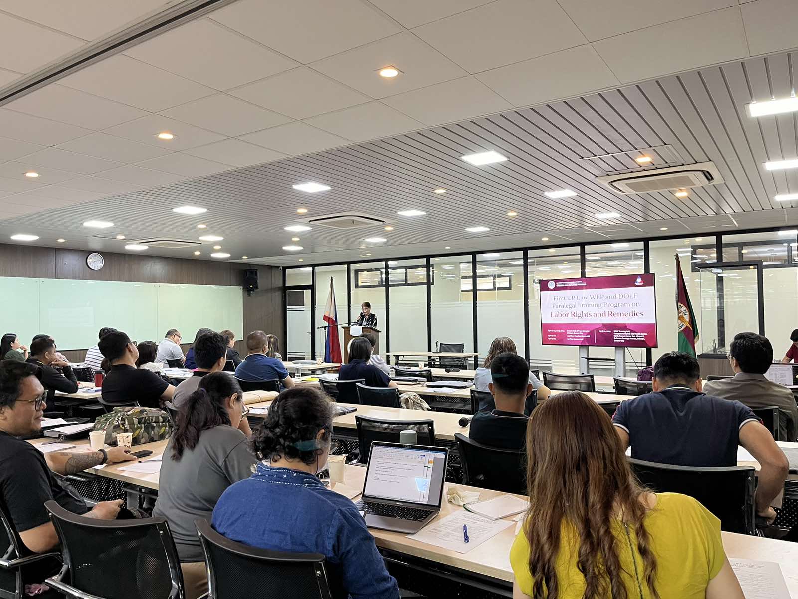 Paralegal Training Program on Labor Rights and Remedies — UP College of Law