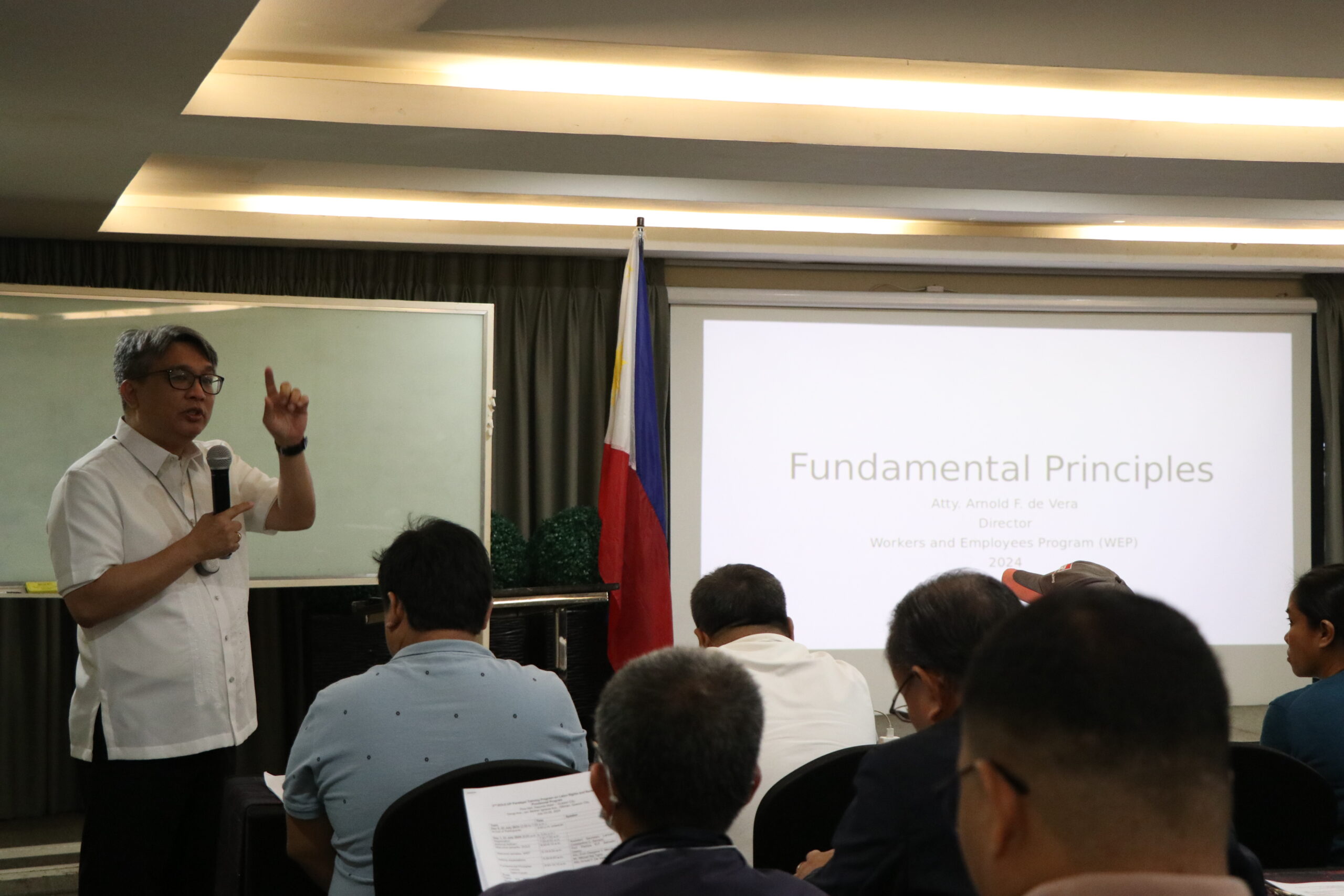Second Paralegal Training Program Goes On Despite Carina and Habagat ...